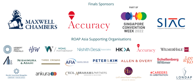 ROAP Asia 2022 Finals – Delos Member Area | Delos Dispute Resolution
